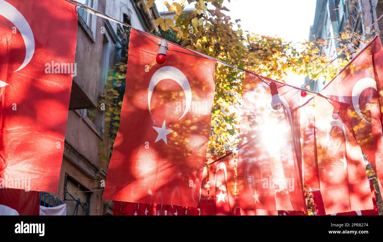 Turkish flag. Turkish National holidays concept. 19 Mayis Genclik ve ...