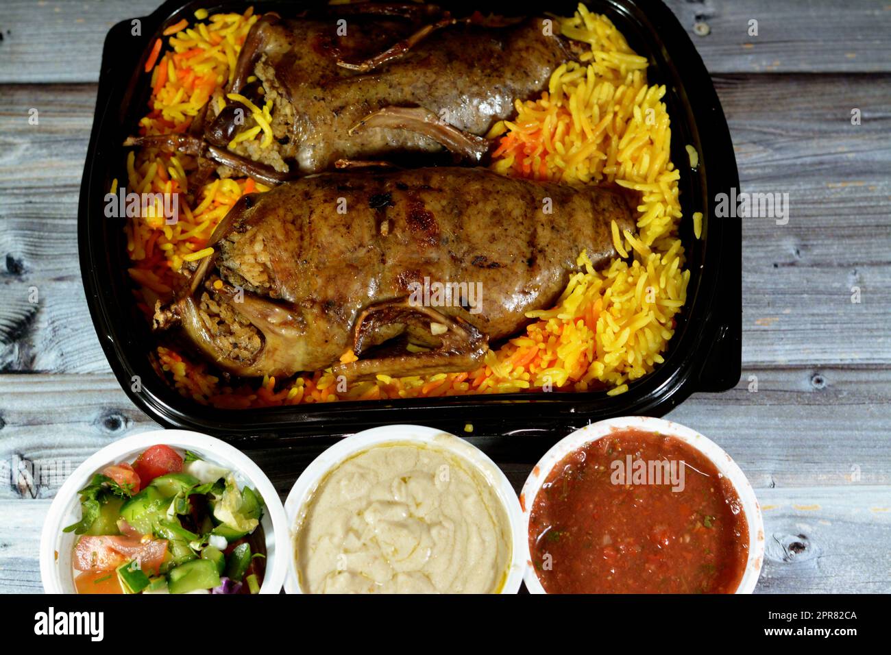 Egyptian Hamam Mahshi stuffed squab, Arabic cuisine, Egyptian ...