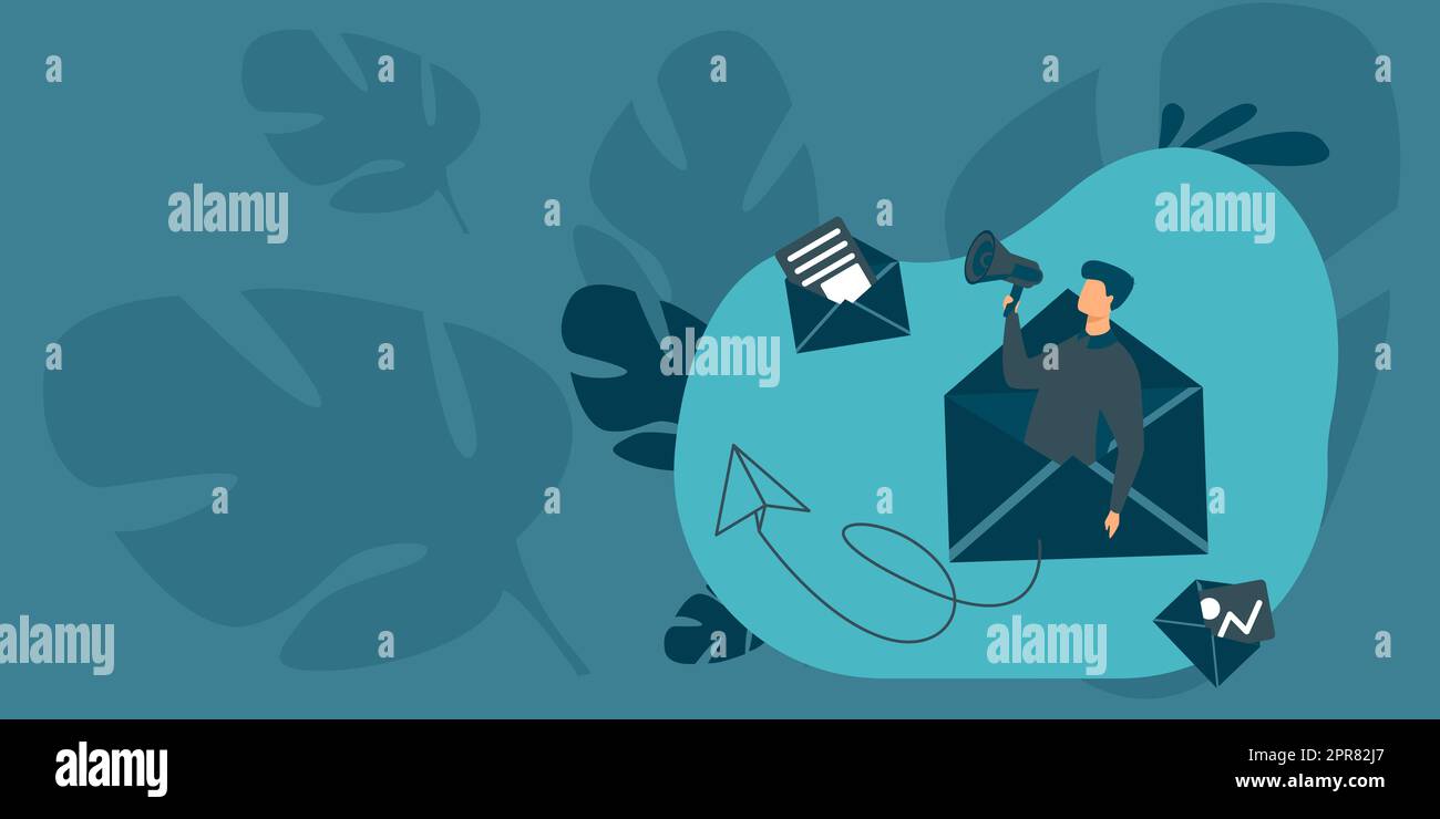 Man Drawing Sharing Positive Comments And Good Reactions Through ...