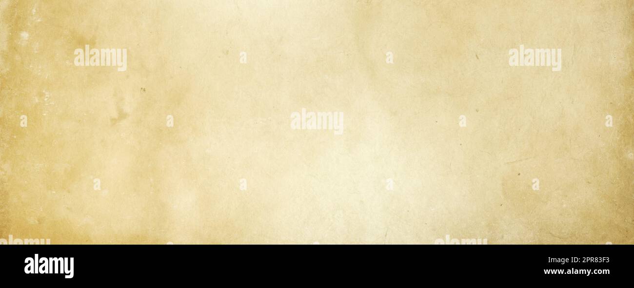 Old parchment paper. Banner texture Stock Photo - Alamy
