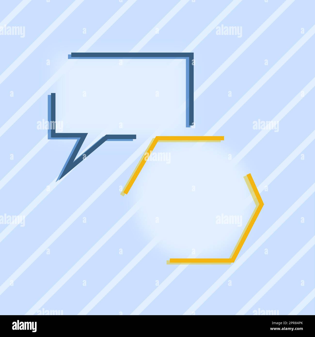 Thought Bubbles Representing Connecting People Through Social Media ...