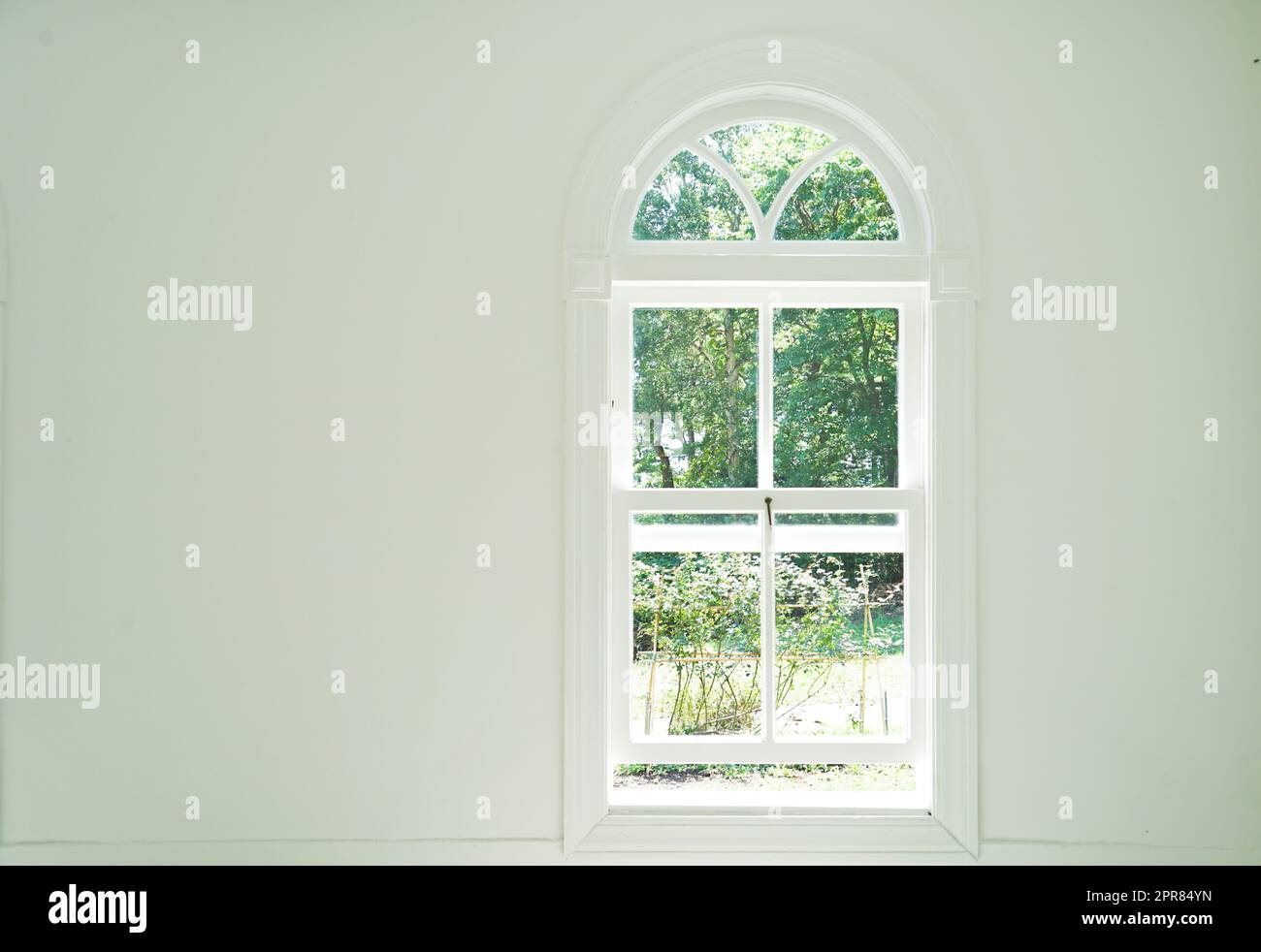 White room window (background material Stock Photo - Alamy