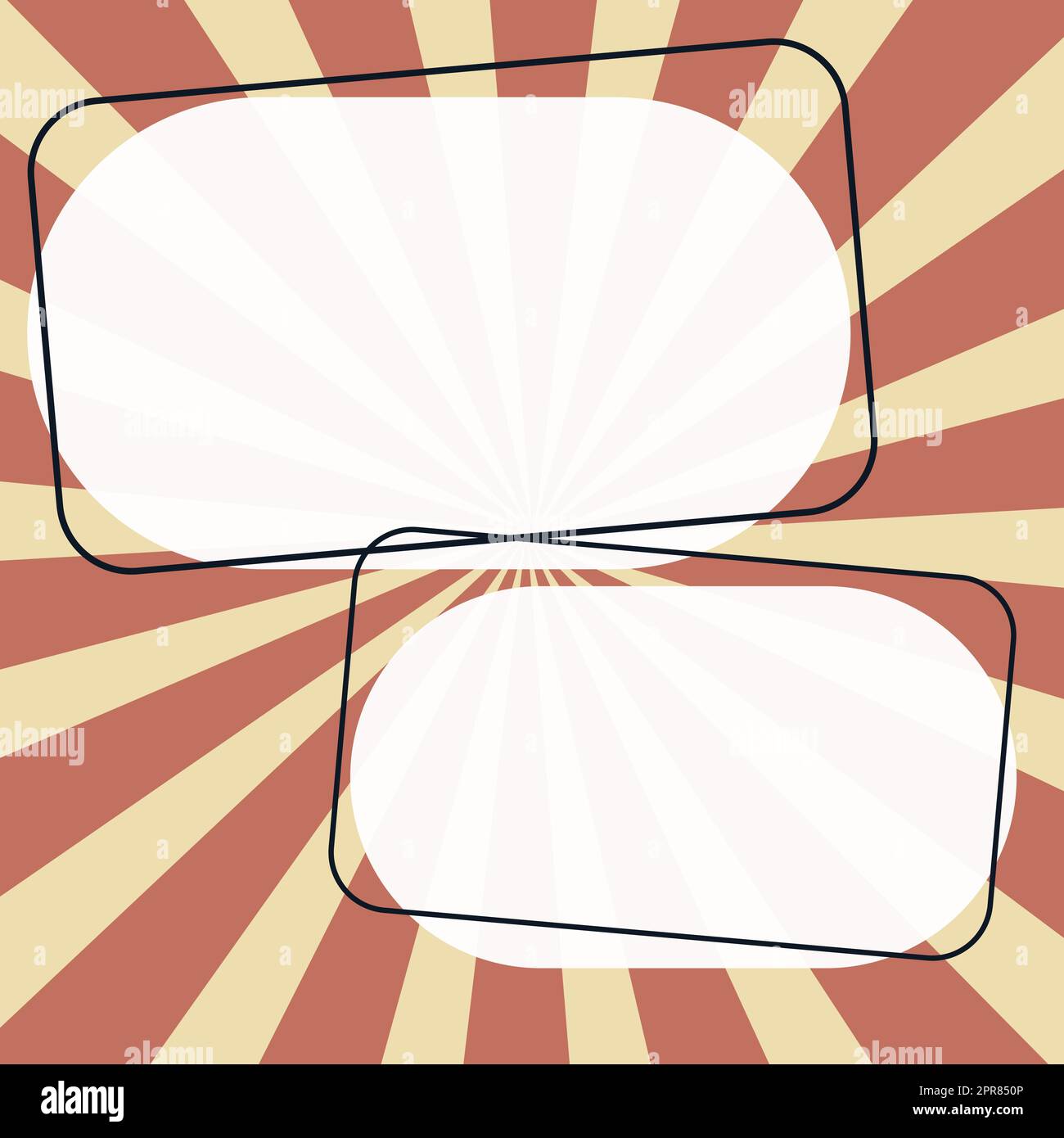 Comics Design Frames. Beautiful Photo Frame Set With Boom Bubbles For ...