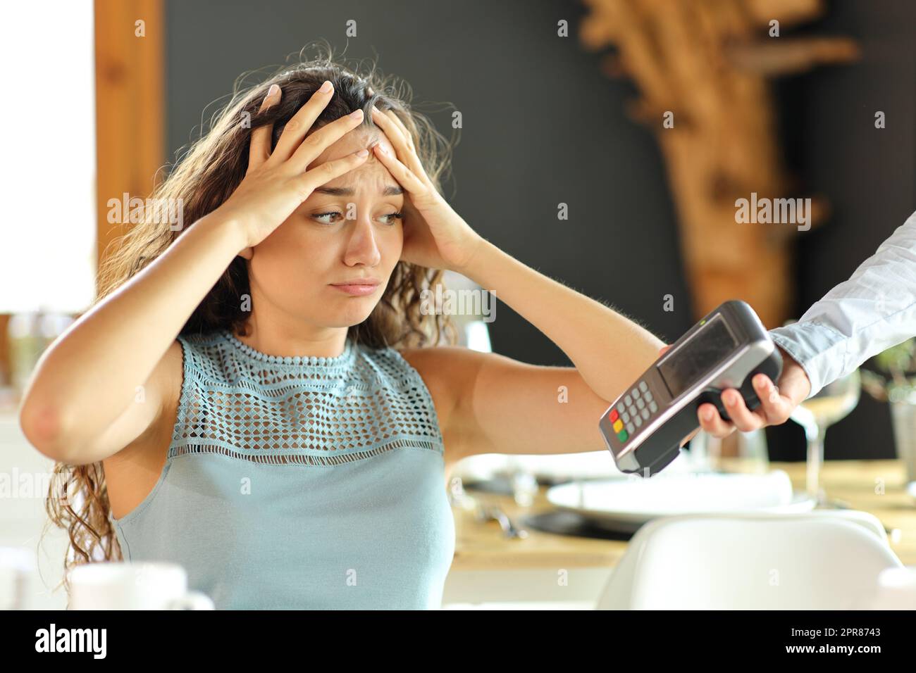 Complaining woman waiter hi-res stock photography and images - Alamy Complaining woman waiter hi-res stock photography and images - Alamy