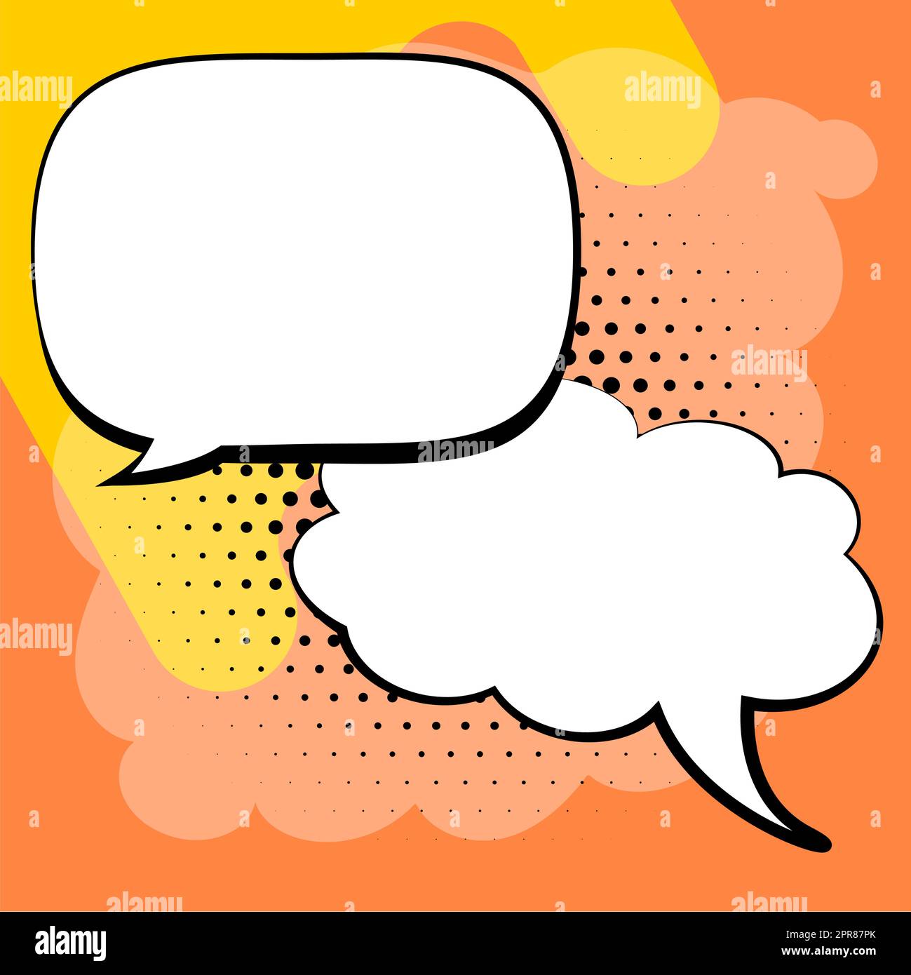 Comics Design Frames. Beautiful Photo Frame Set With Boom Bubbles For ...