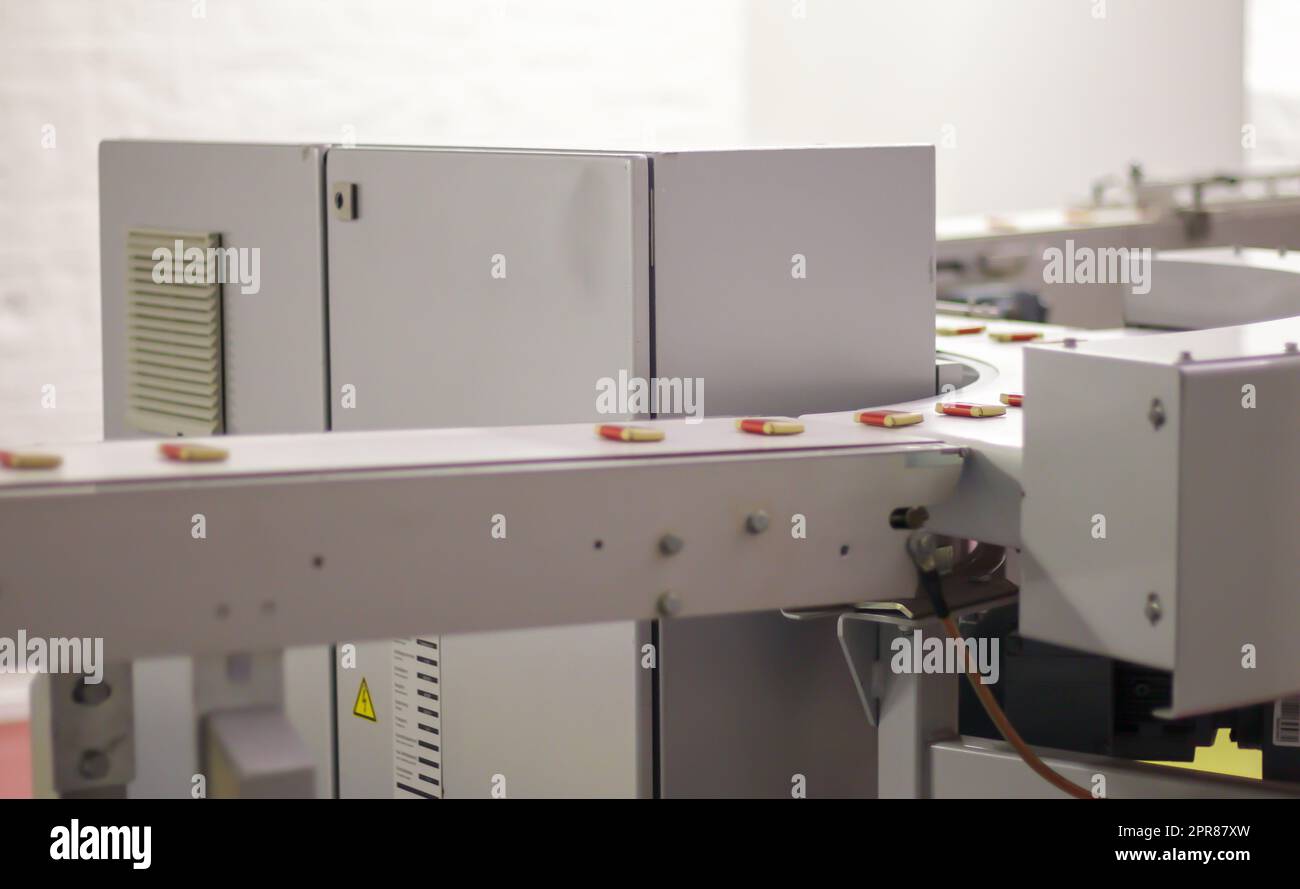 Factory for the production of sweets and chocolate. Automatic line for ...