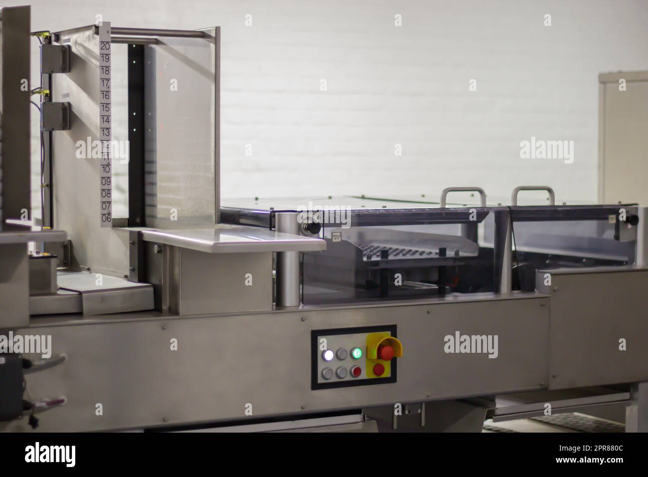 Line for the production of chocolate in an industrial factory ...