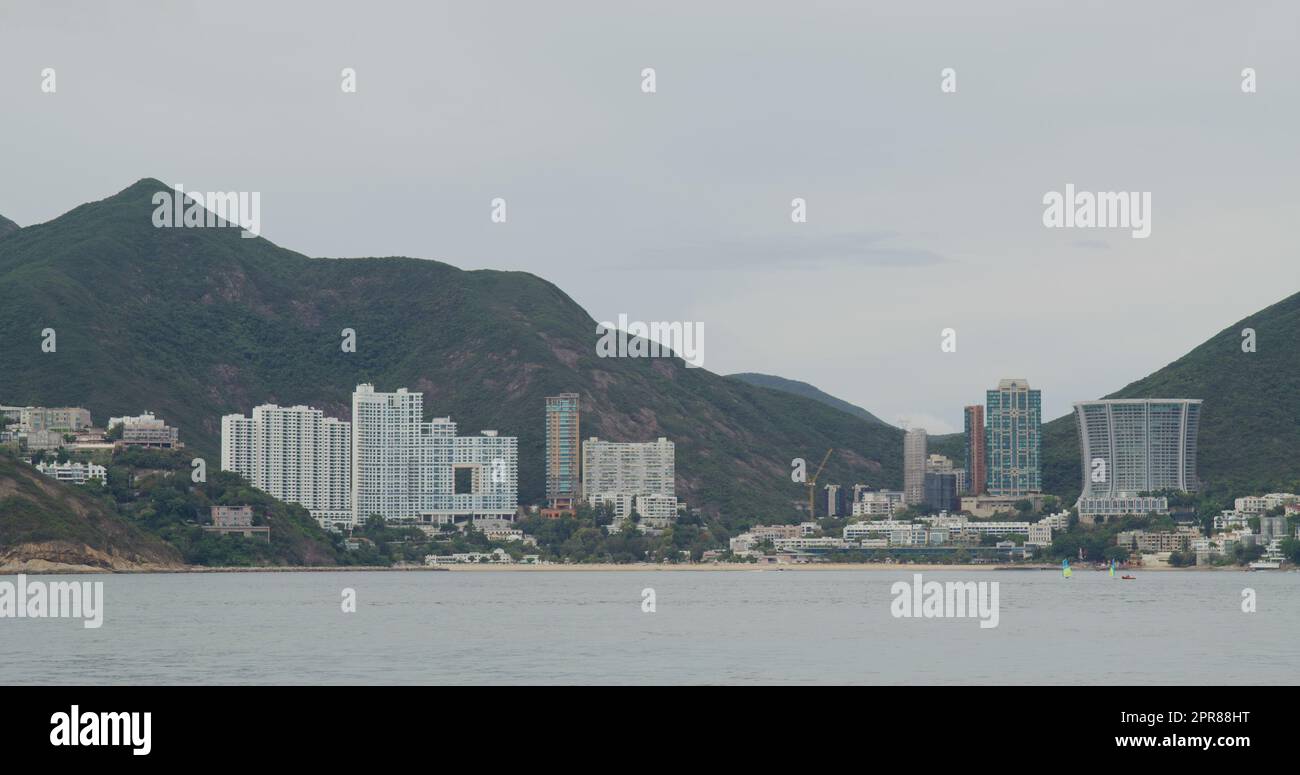 Repulse Bay, Hong Kong 27 May 2021: Hong Kong seaside residential Stock ... Repulse Bay, Hong Kong 27 May 2021: Hong Kong seaside residential Stock ...