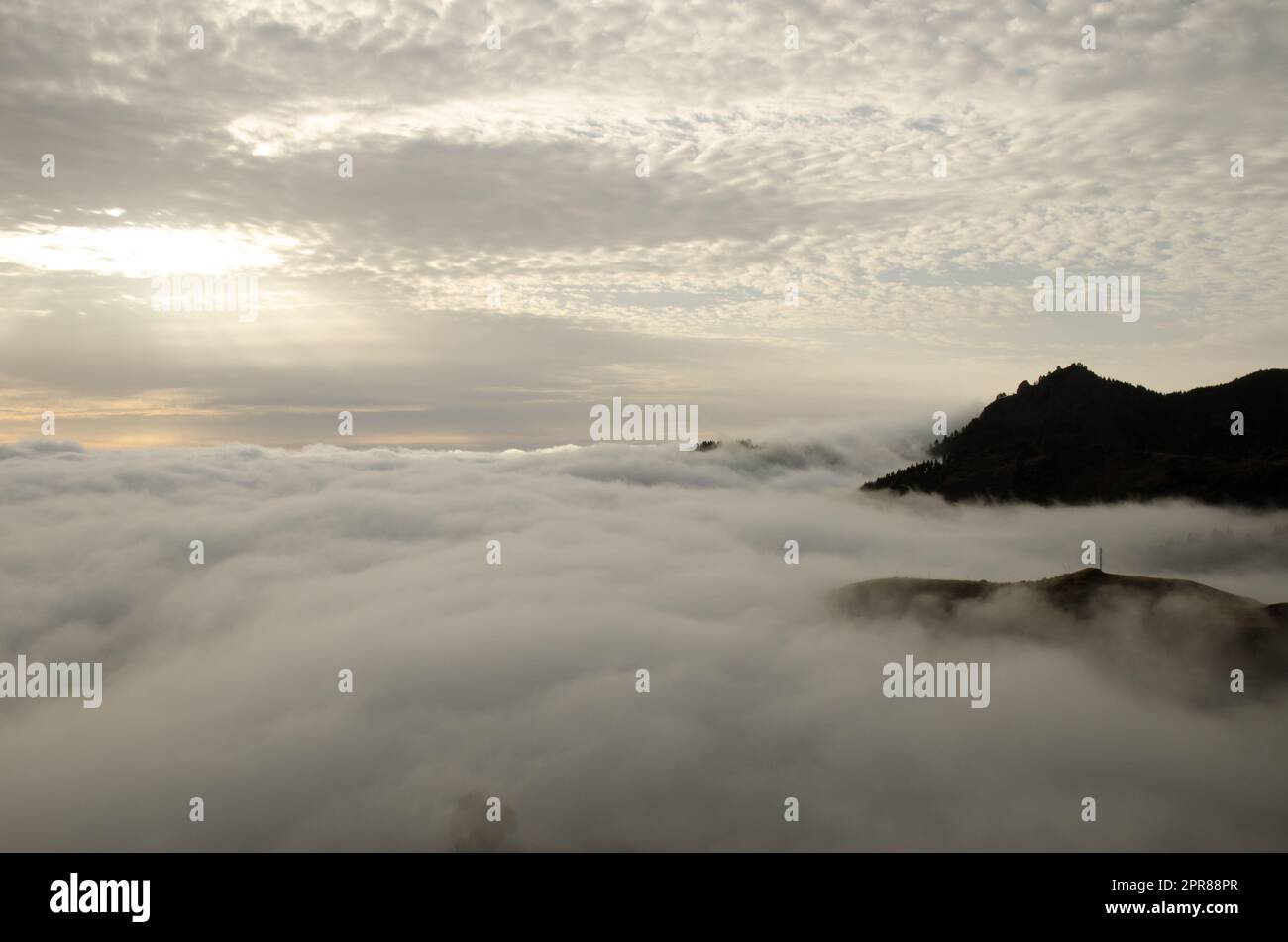 Landscape rough sea cloudy hi-res stock photography and images - Alamy