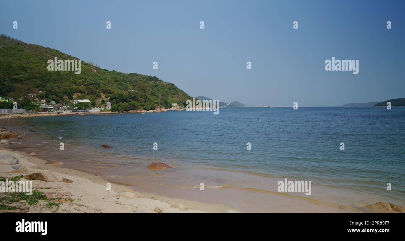 Mui Wo, Hong Kong 25 April 2021: Hong Kong lantau island Stock Photo ...