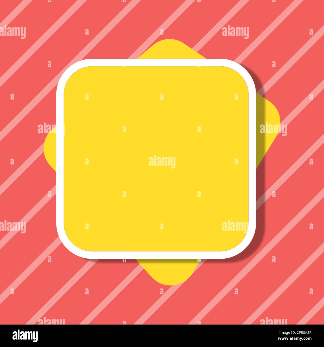 Blank Square And Rectangular Shapes For Promotion Of Business Stock ...