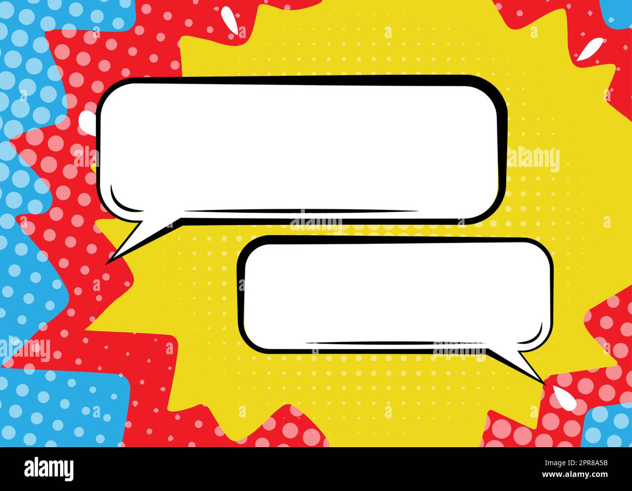 Communication Box Design Representing Social Media And Online Message ...