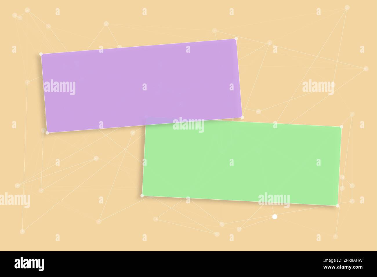 Blank Chat Boxes And Geometric Angles Representing Creative Banners ...