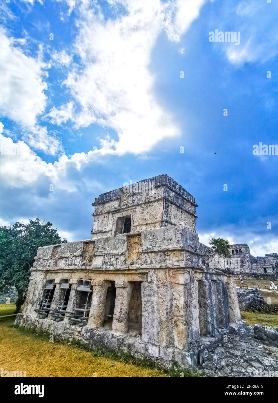 Ancient Tulum ruins Mayan site temple pyramids ixchel chaac Mexico ...