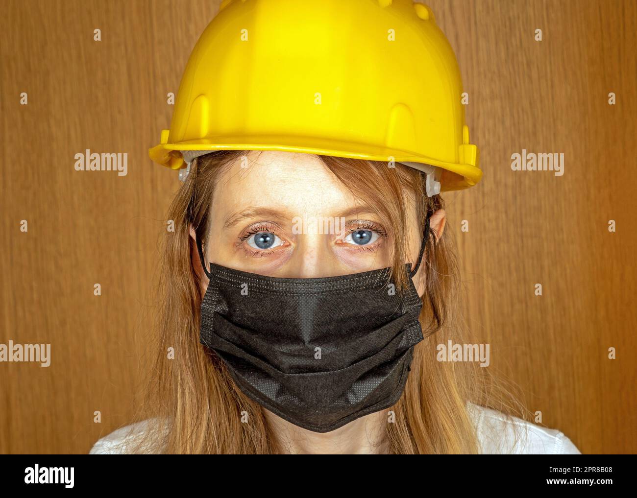 Face mask and helmet Stock Photo - Alamy