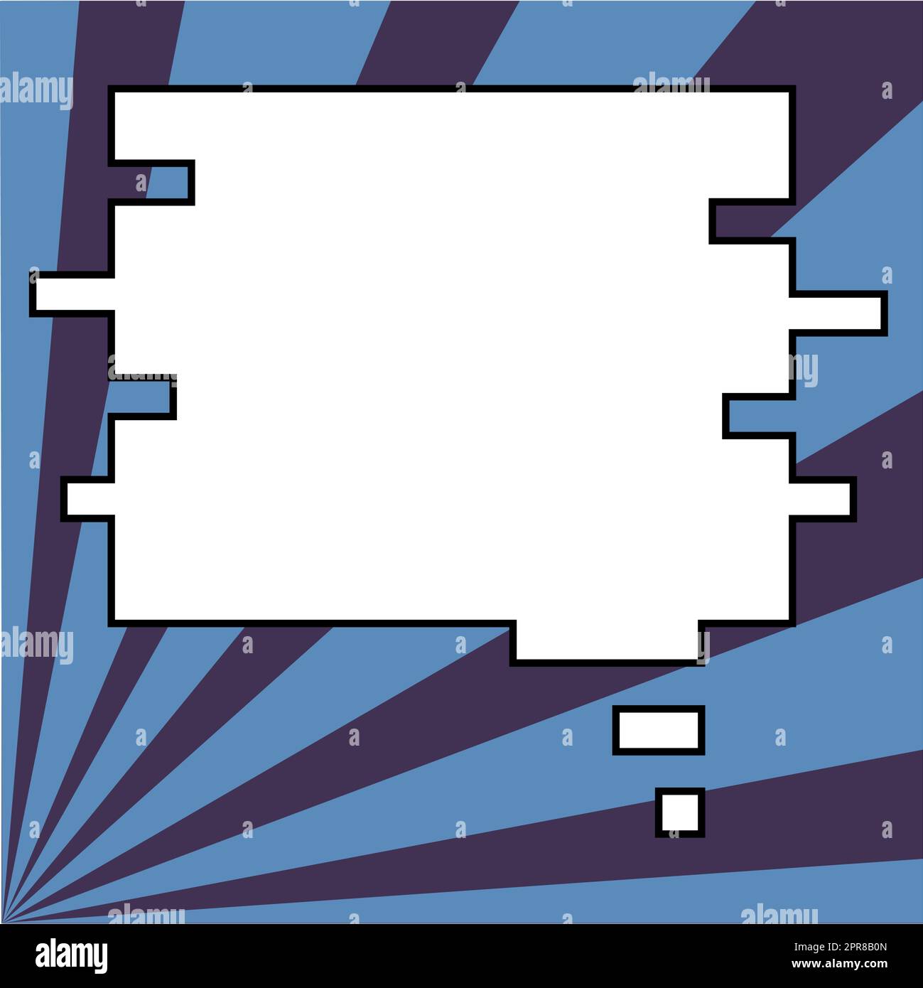 Comics Design Frames. Beautiful Photo Frame Set With Boom Bubbles For ...
