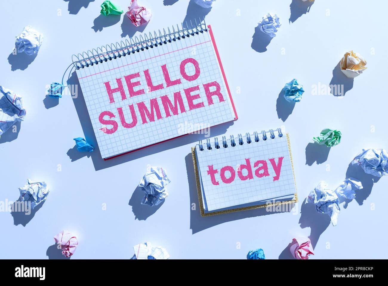 Text showing inspiration Hello Summer. Business showcase Welcoming the ...