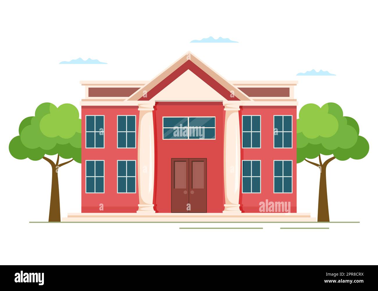 Government Building Cartoon