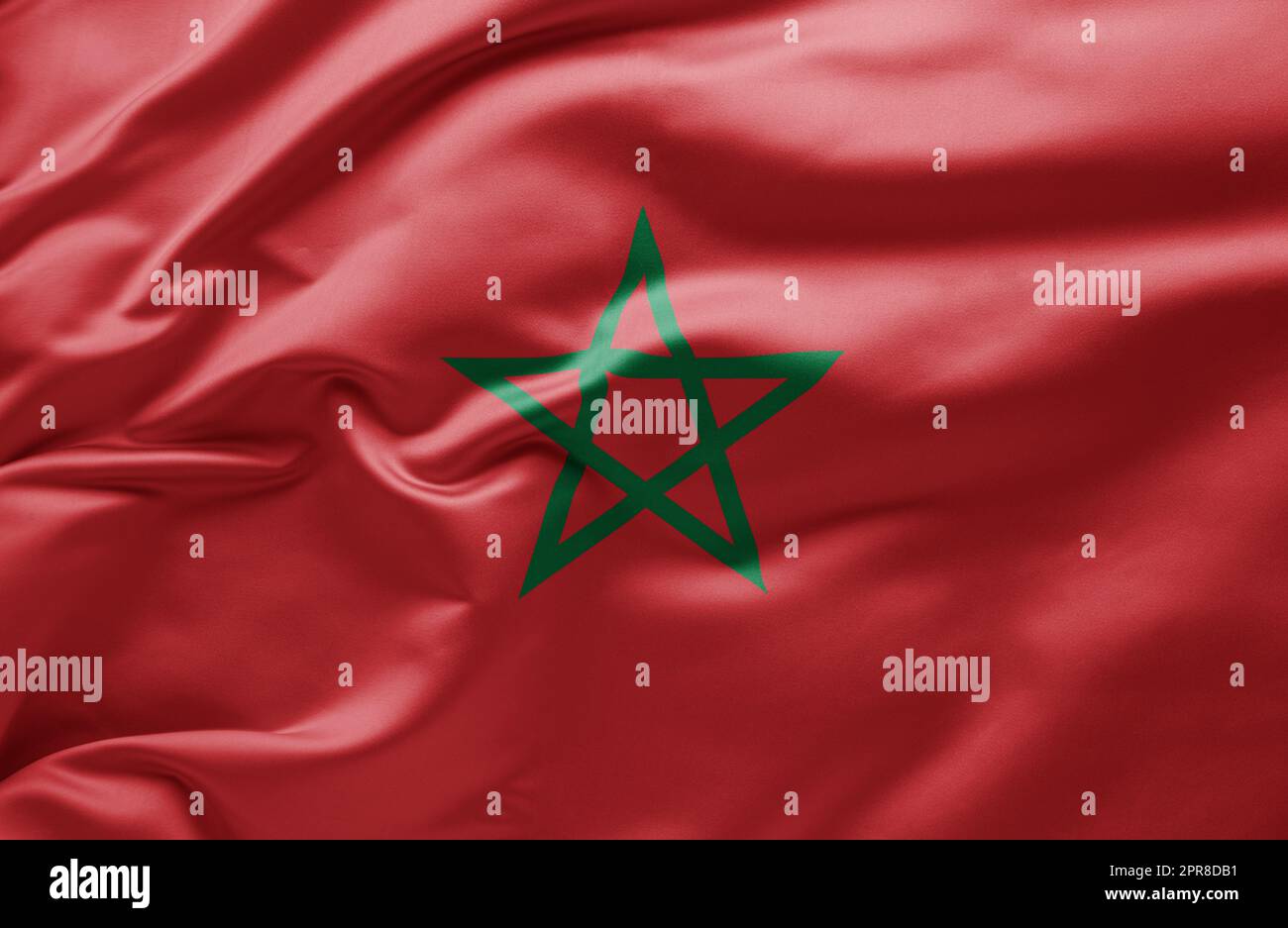 Morocco flag design hi-res stock photography and images - Alamy
