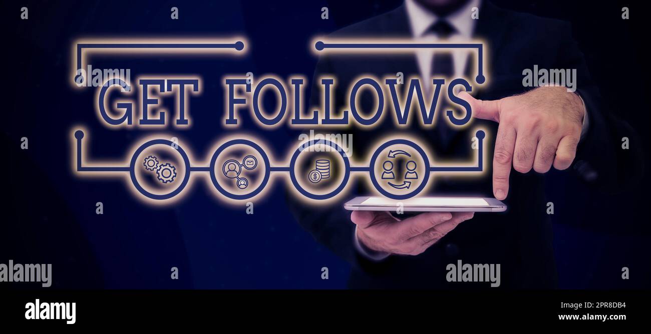 Conceptual caption Get Follows. Business overview person who imitates ... Conceptual caption Get Follows. Business overview person who imitates ...