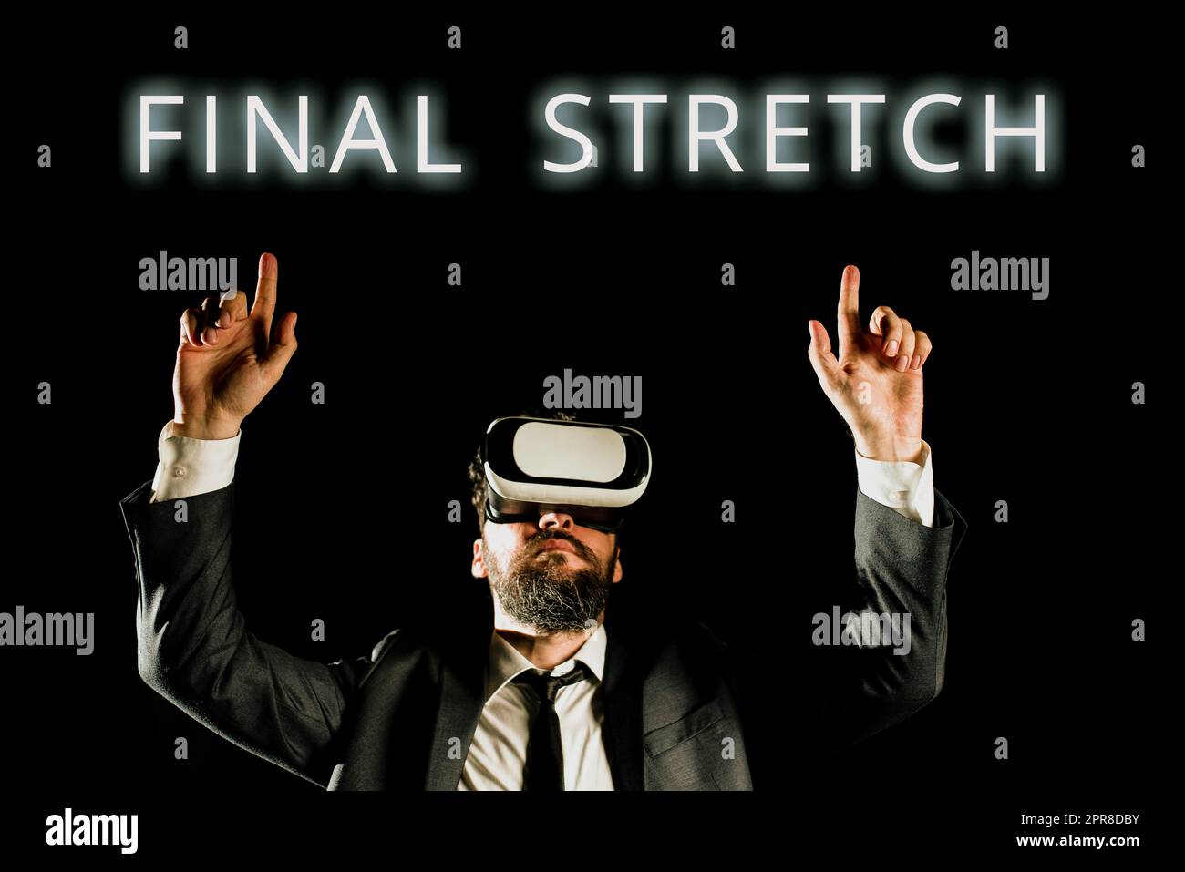 Conceptual display Final Stretch. Internet Concept Last Leg Concluding ...