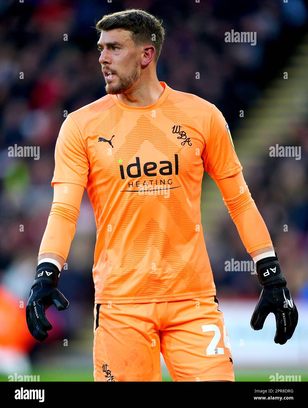 West Bromwich Albion goalkeeper Alex Palmer during the Sky Bet ...