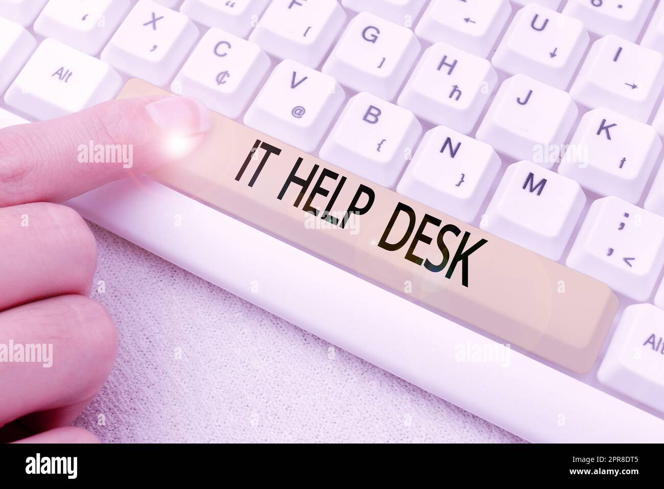 Conceptual caption It Help Desk. Conceptual photo Online support ...