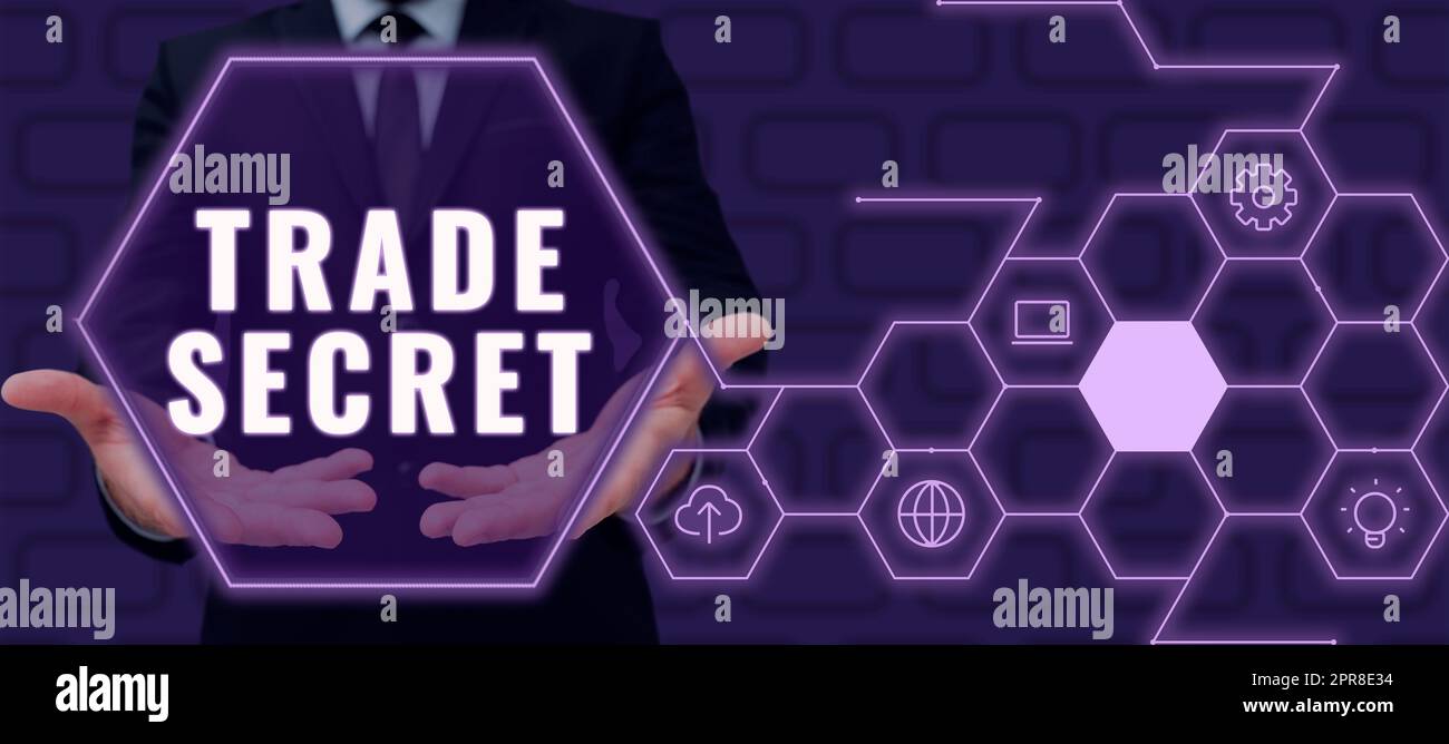 Writing displaying text Trade Secret. Word Written on Confidential ... Writing displaying text Trade Secret. Word Written on Confidential ...