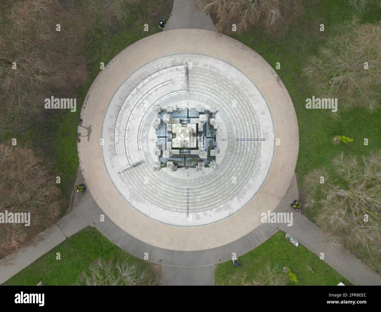 26-04-2023 Coventry, United Kingdom. War memorial park monument of the ...