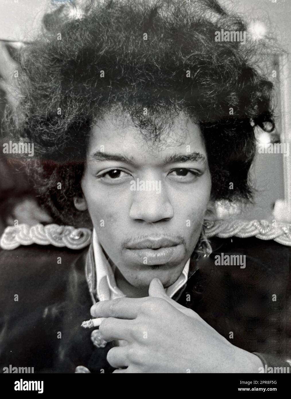 JIMI HENDRIX (1942-1970) US rock guitarist in 1967. Photo: Tony Gale ...