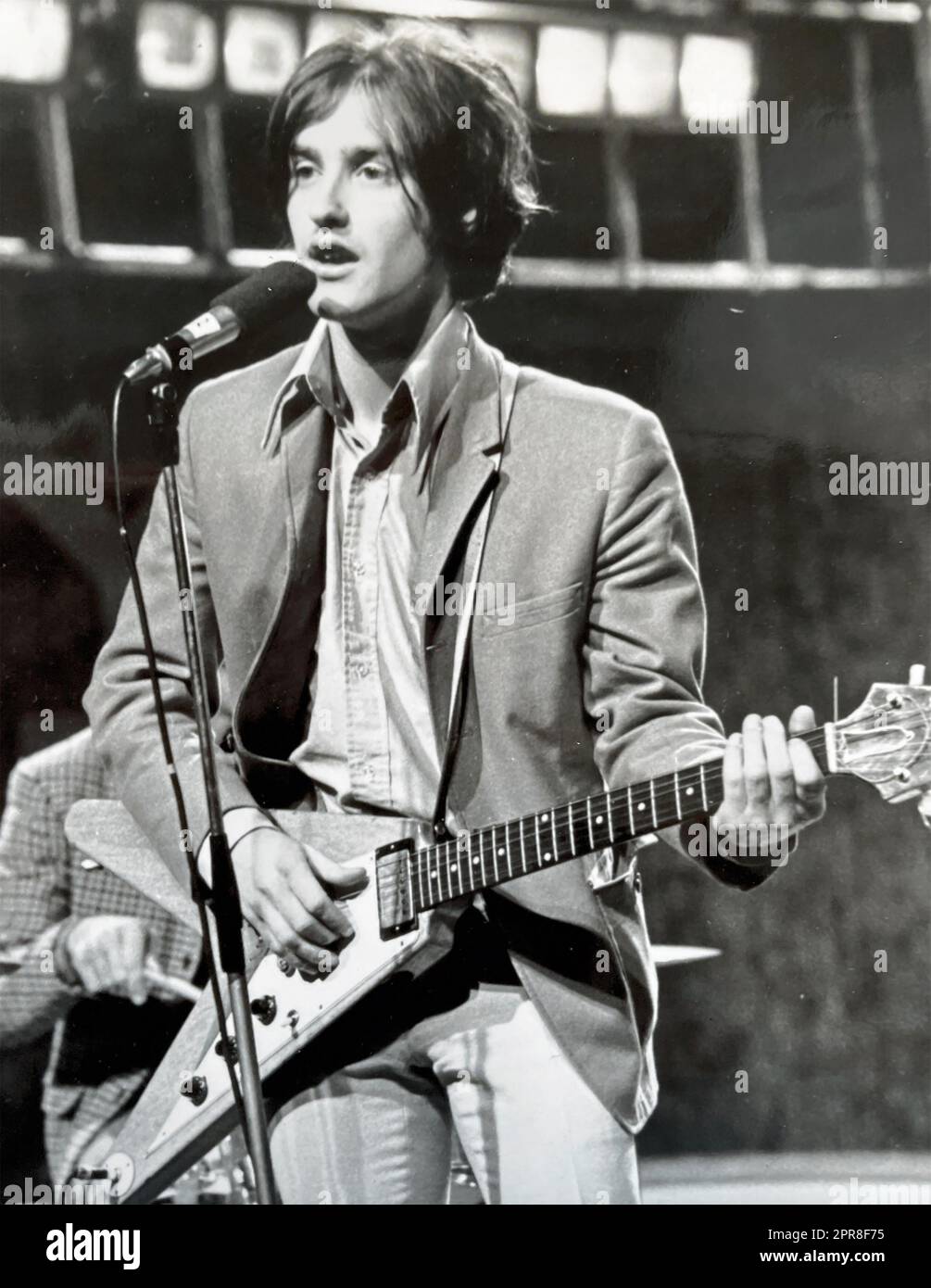 THE KINKS UK pop group in 1967 with Dave Davies. Photo: Tony Gale Stock ...