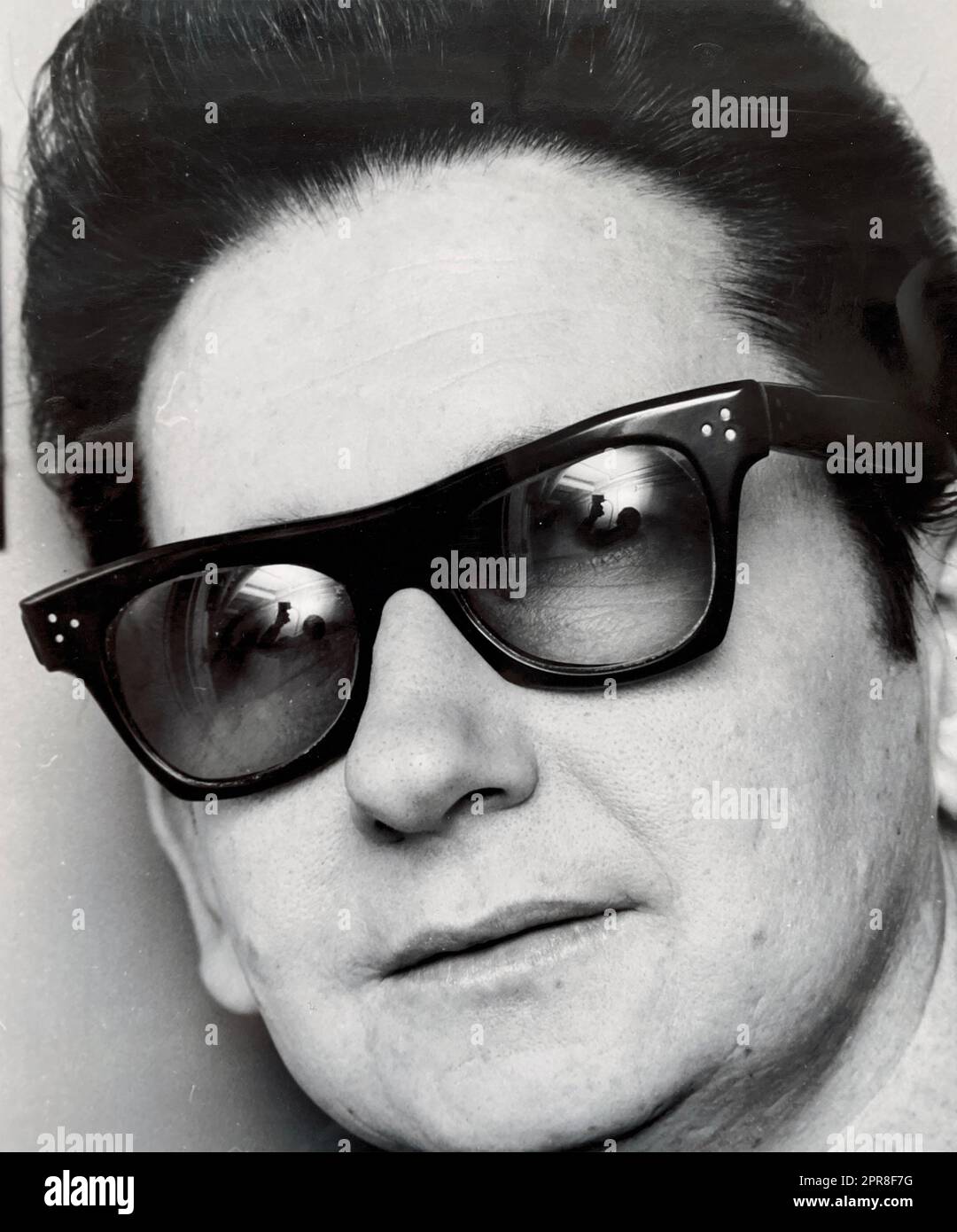 ROY ORBISON (1936-1988) American pop musician in March 1967. Photo ...