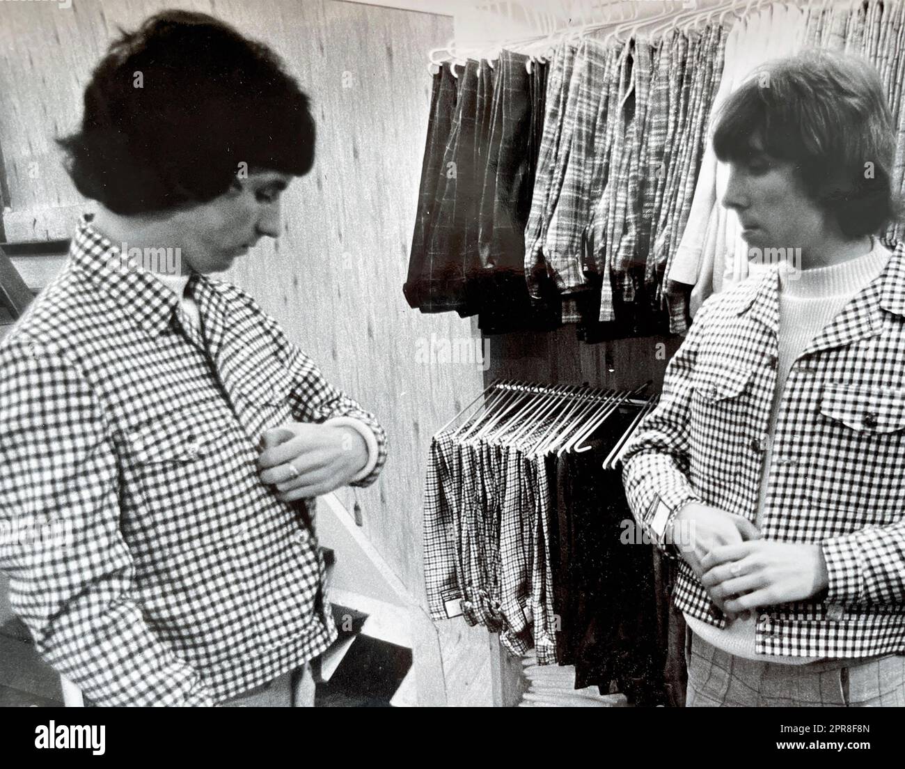 THE MERSEYS UK pop duo about 1966 with Tony Crane at left and Billy ...