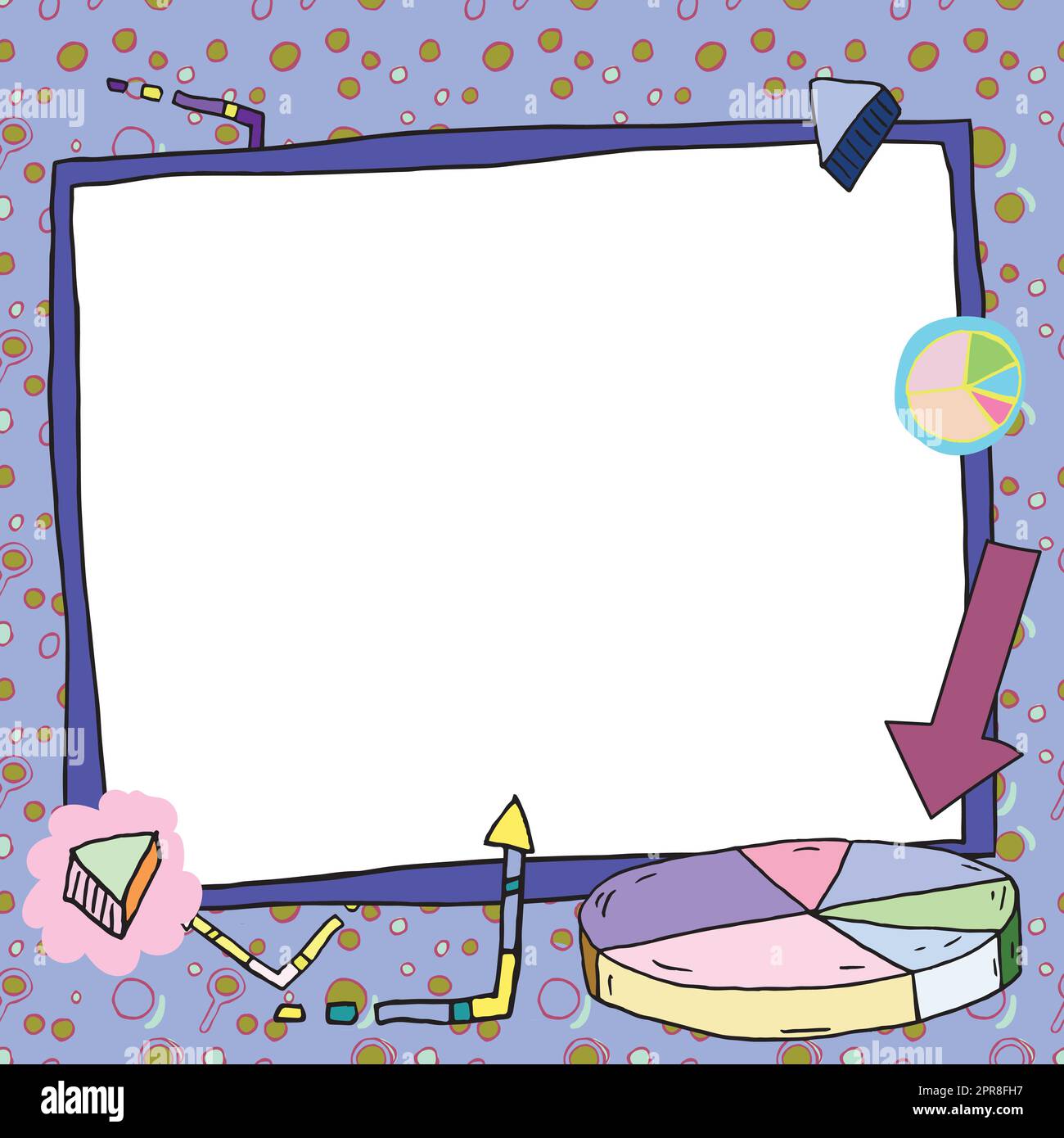 Important Message Presented On Presentation Board With Charts And ...