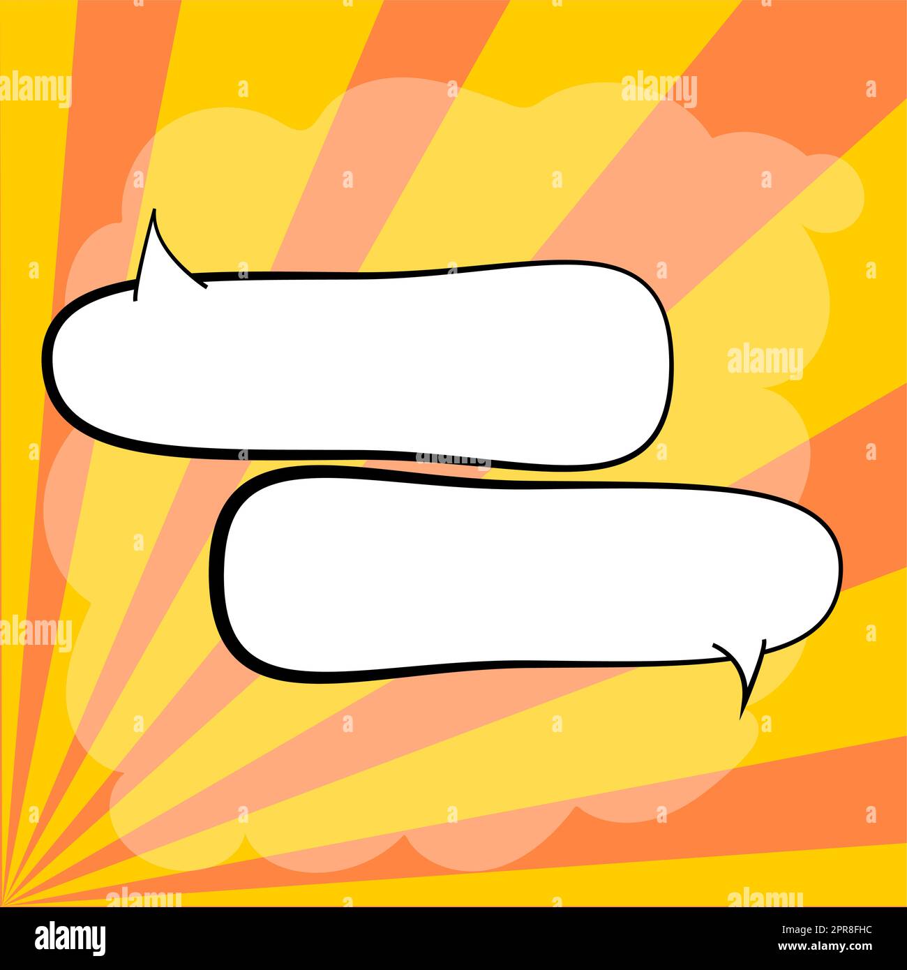 Comics Design Frames. Beautiful Photo Frame Set With Boom Bubbles For ...