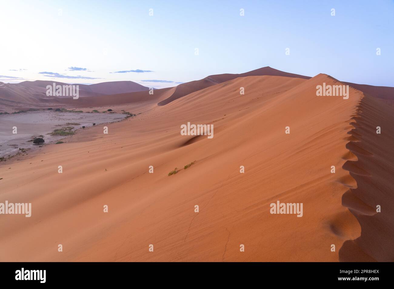 Aerial photograph of the dunes in Namibia Stock Photo - Alamy