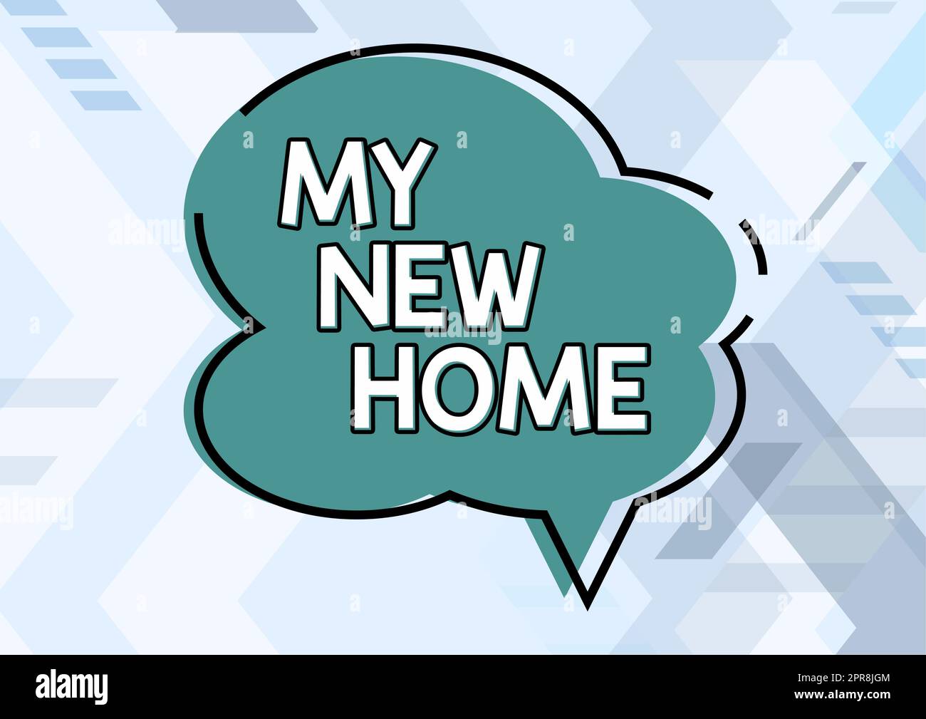 Text showing inspiration My New Home, Business showcase Relocation ...