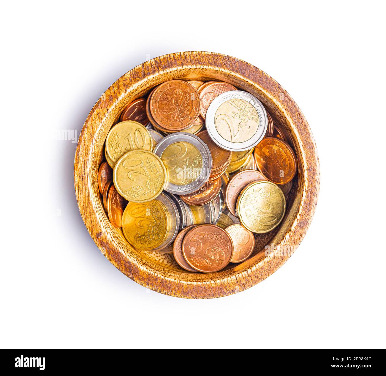 Metal bowl with coins hi-res stock photography and images - Alamy