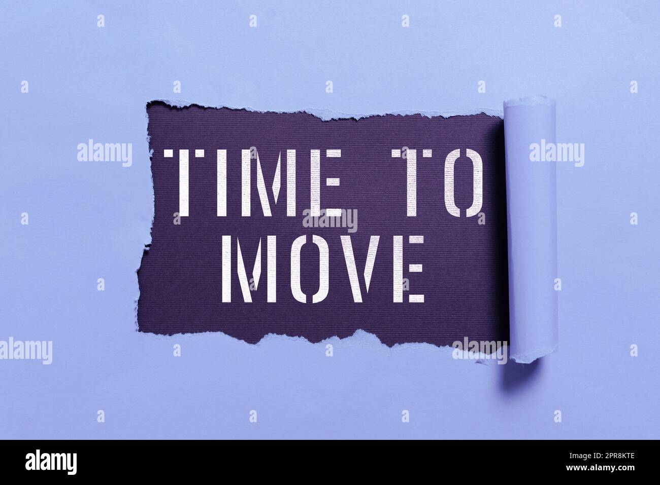 Writing displaying text Time To Move. Business concept Best period to ...