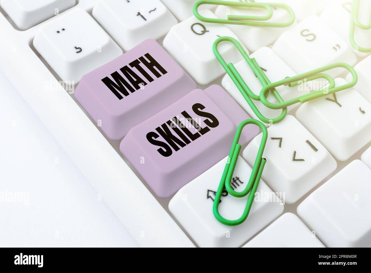 Conceptual caption Math Skills. Business overview starting to learn how ...