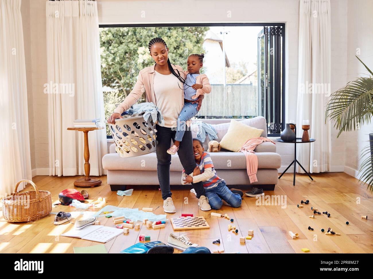 Child tantrum parent busy hi-res stock photography and images - Alamy