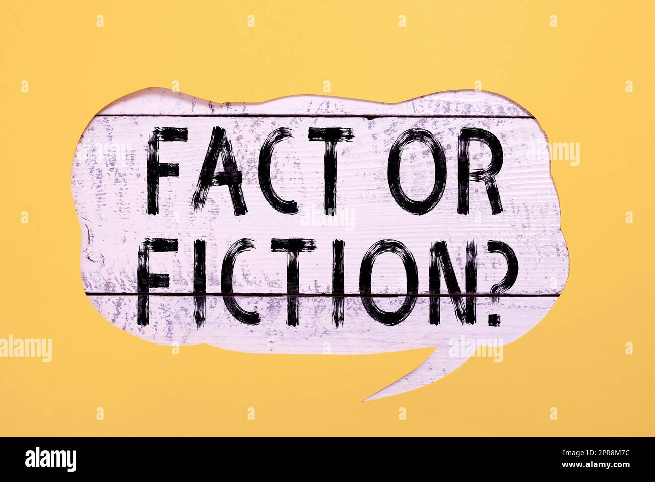Writing displaying text Fact Or Fiction. Conceptual photo Is it true or ...