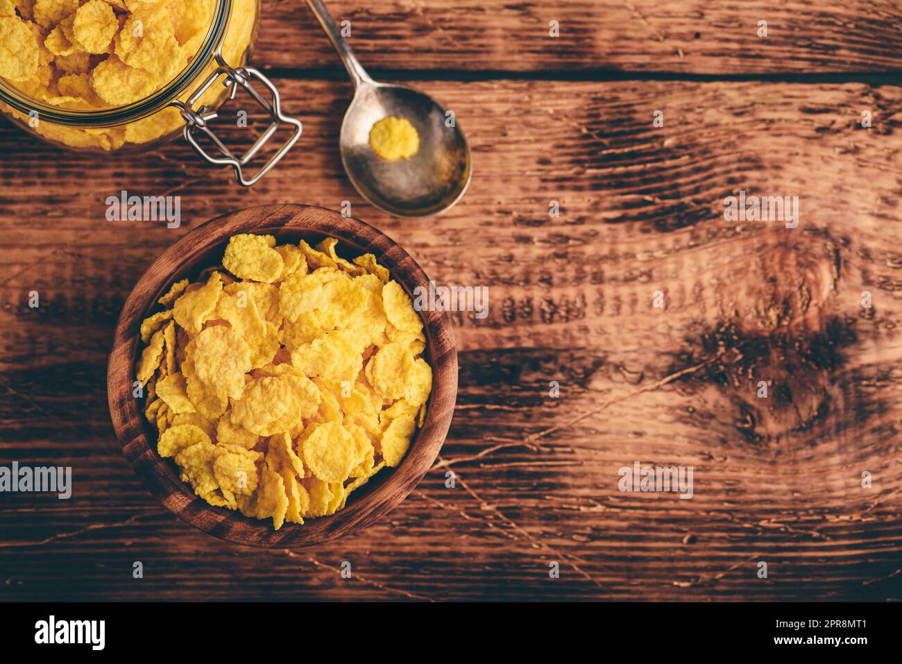 Corn flakes milk in hi-res stock photography and images - Alamy