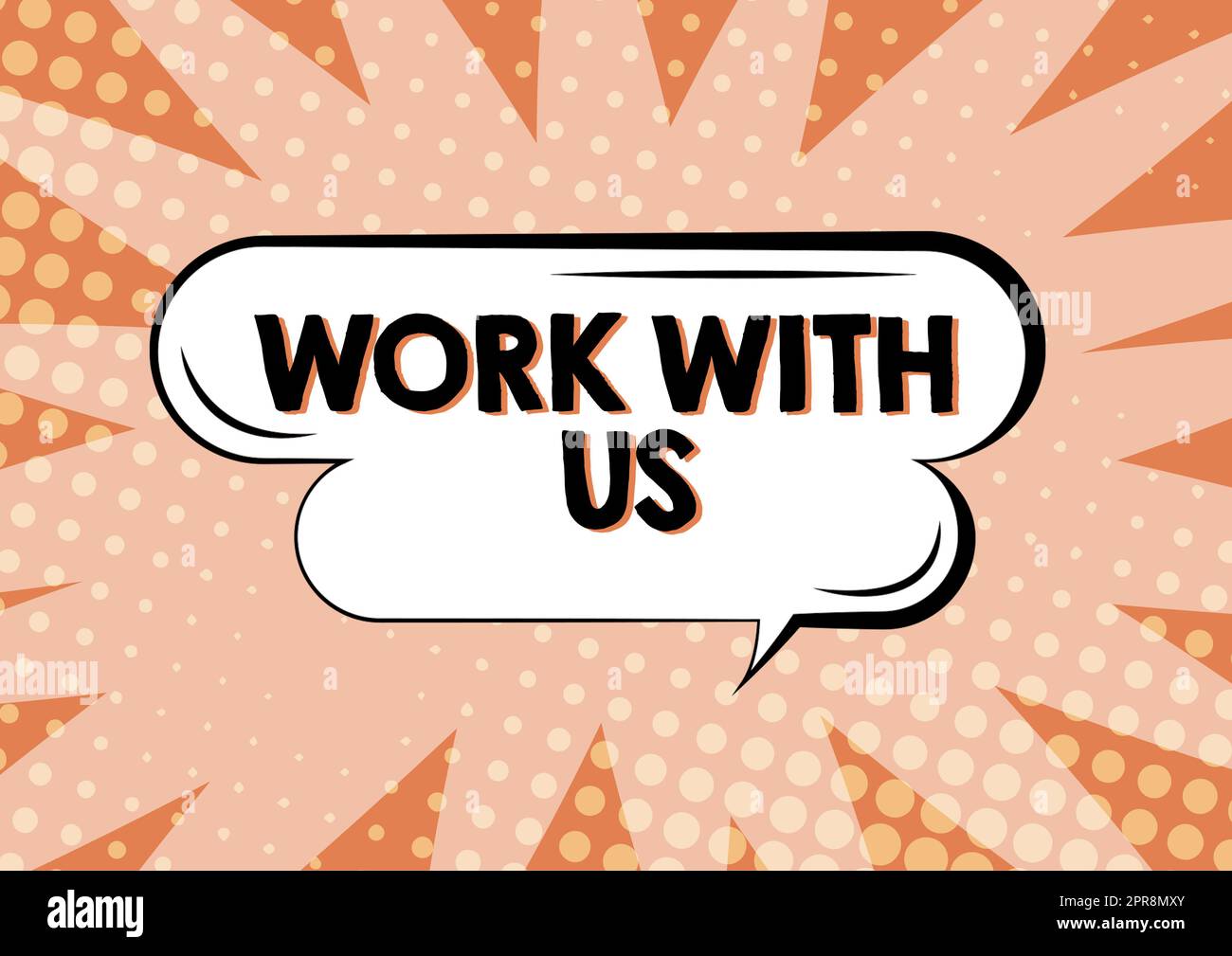 Handwriting text Work With Us. Word Written on Invitation to join a ...