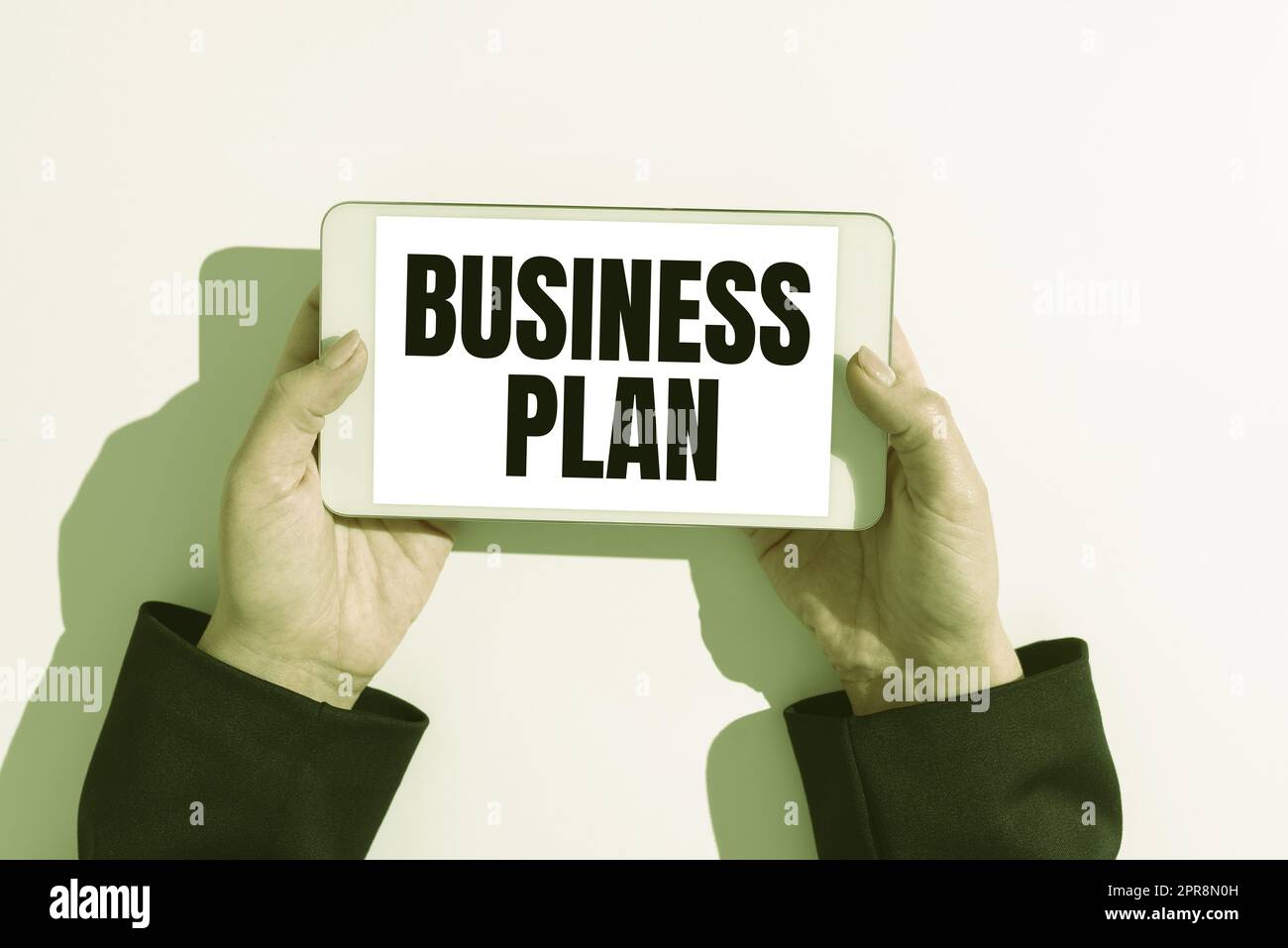 Conceptual caption Business Plan. Business approach Structural Strategy ...