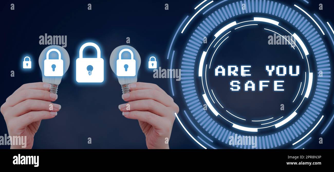 Protection from harm woman concept hi-res stock photography and images ...