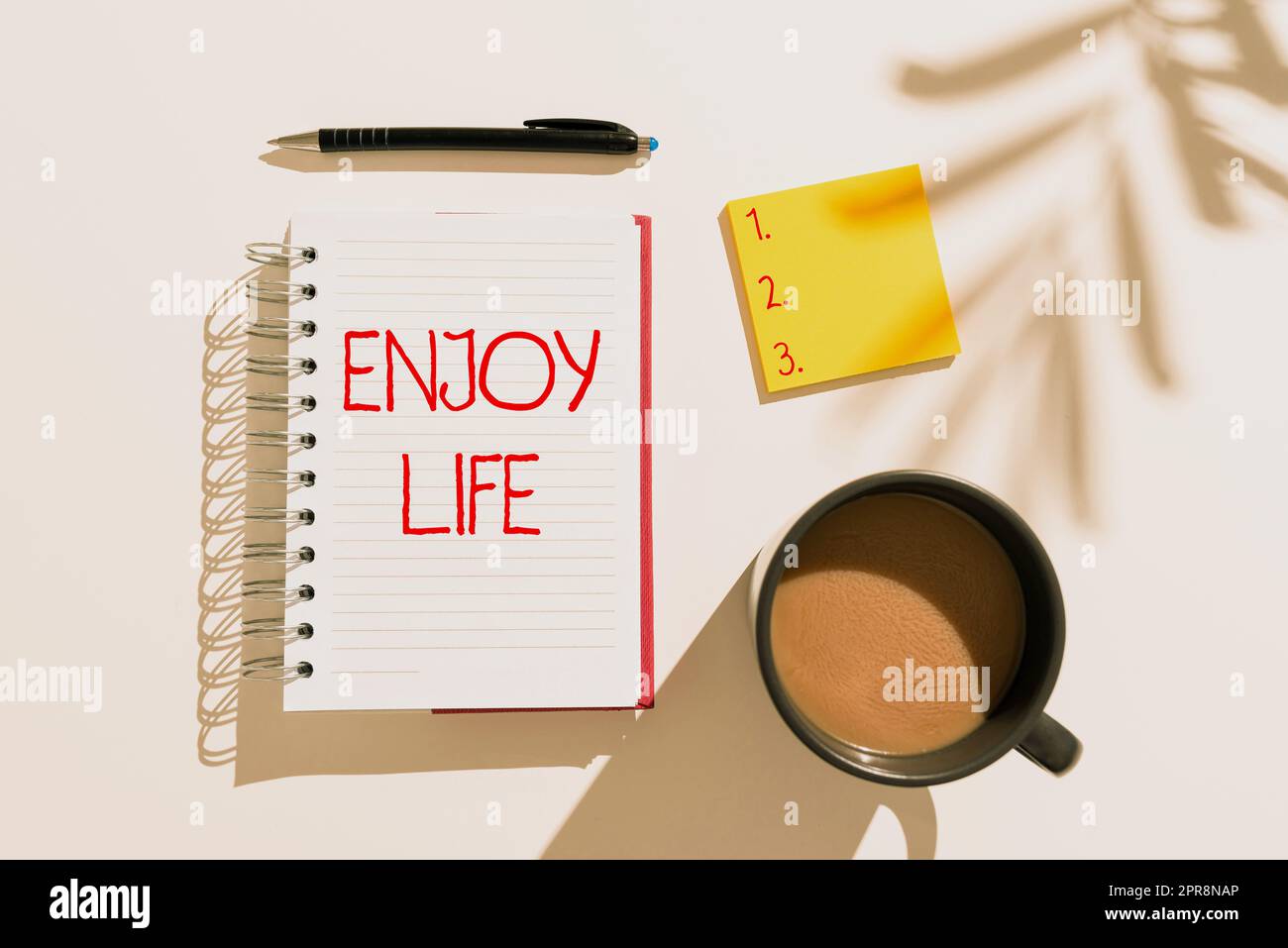 Writing displaying text Enjoy Life. Word for Any thing, place,food or ...