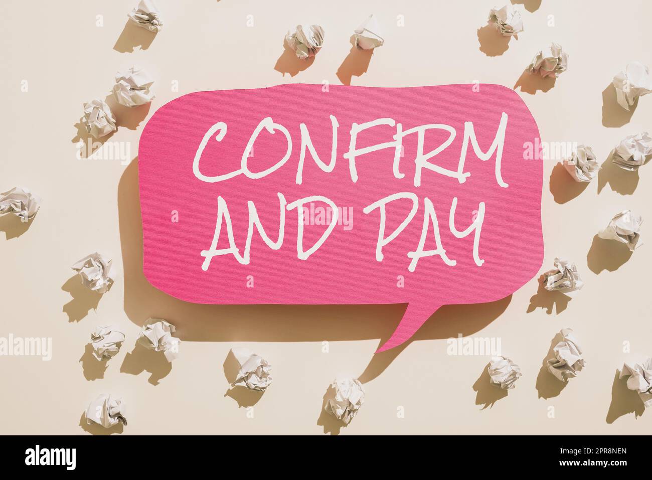 Writing displaying text Confirm And Pay. Business concept Check out ...