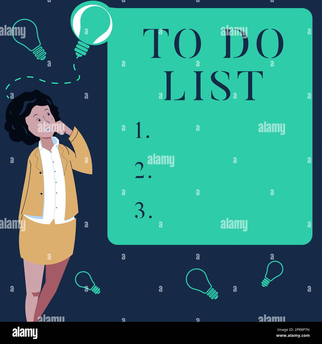 Hand writing sign To Do List. Conceptual photo A structure that usually ...