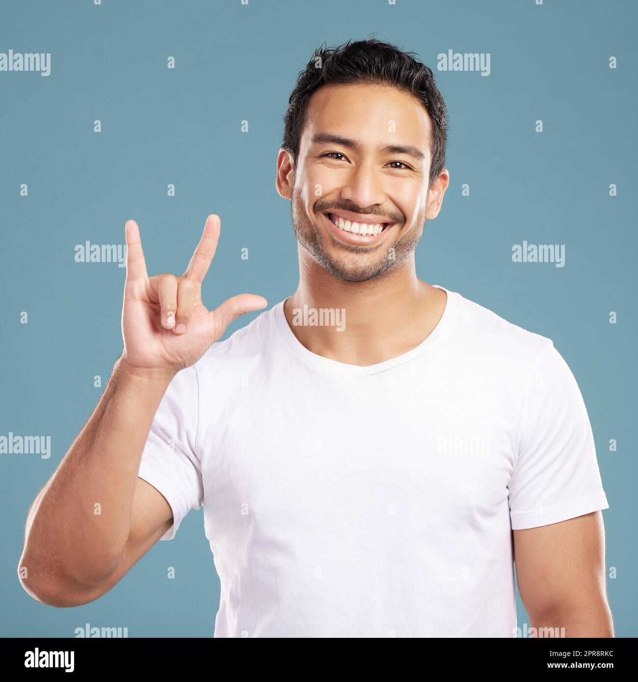Sign language love hi-res stock photography and images - Alamy